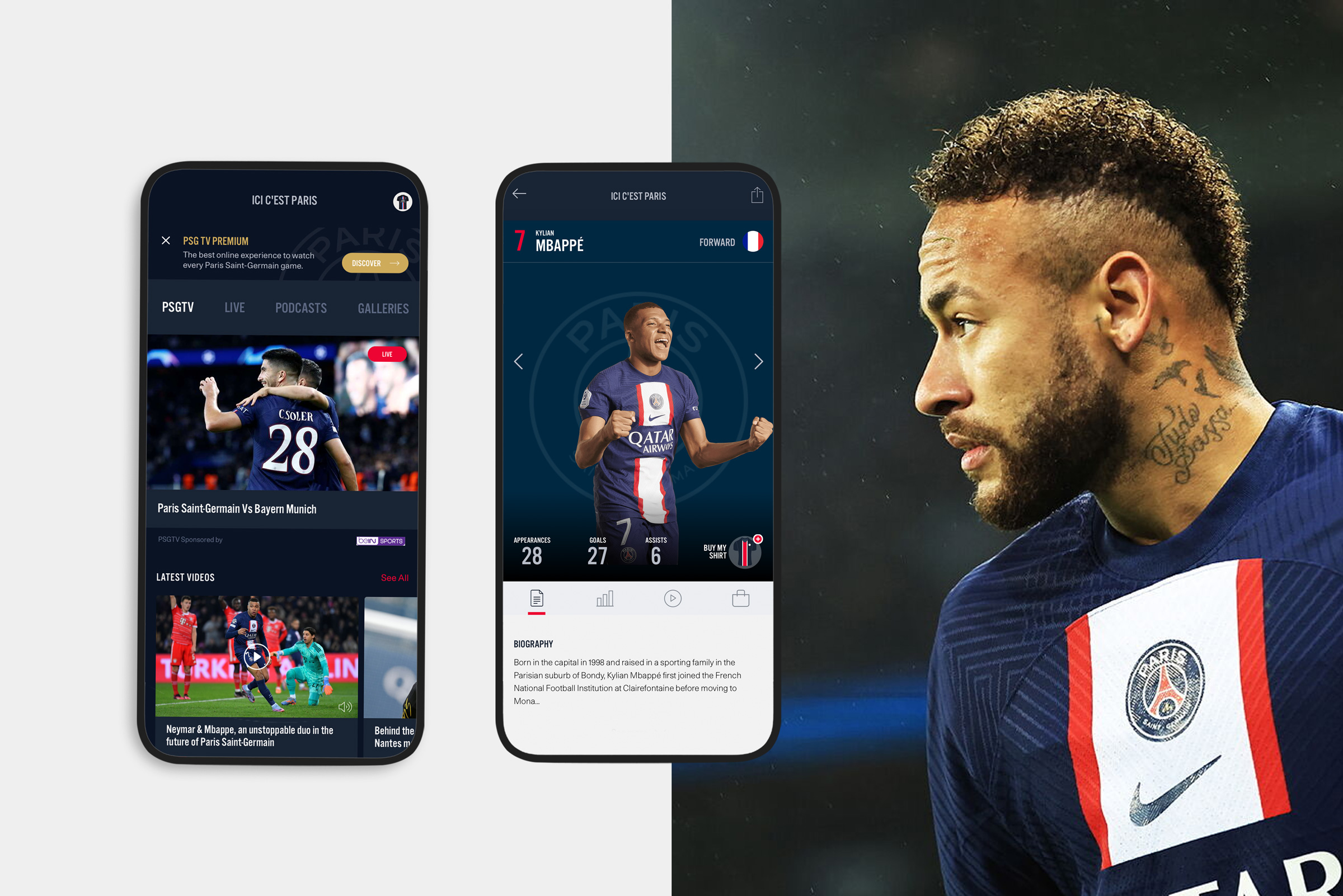Official Paris Saint-Germain App | Pete Brady